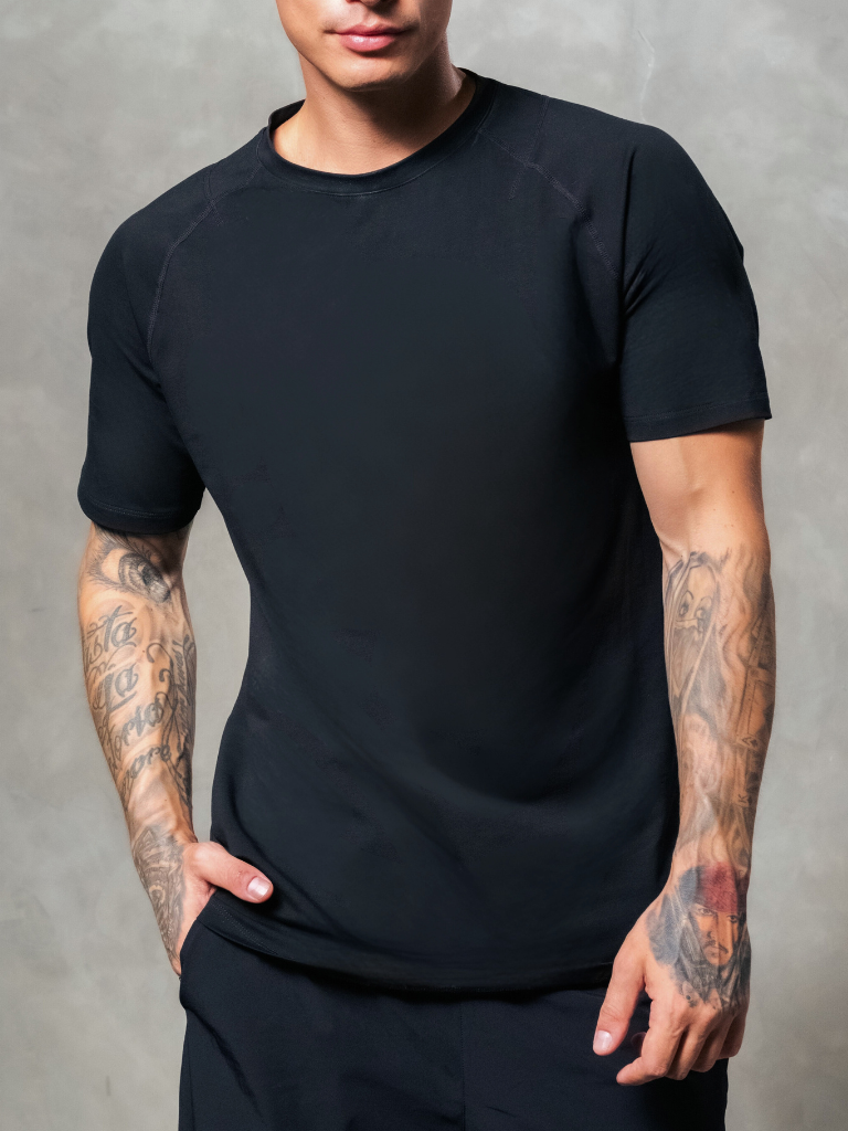 AirFlow Definition Tee Black – Runner's Athletics