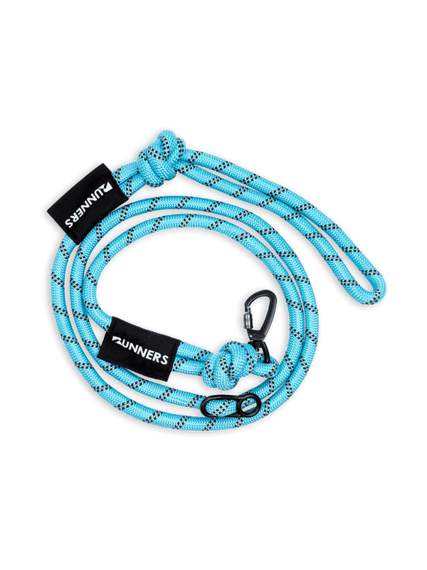 Aqua Blue Running Hands-Free Dog Leash – Runner's Athletics