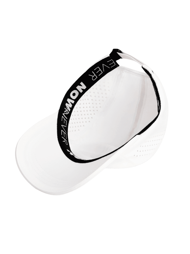 White 5-Panel Hat – Runner's Athletics