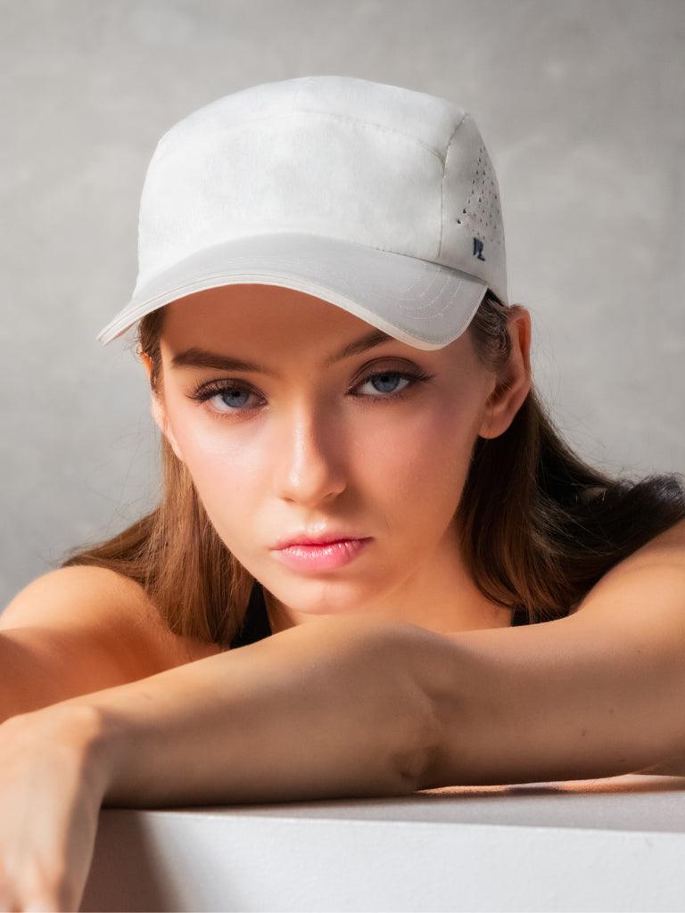 White 5-Panel Hat – Runner's Athletics